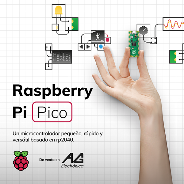 Microcontrolador Raspberry Pi PICO – AG | Blog